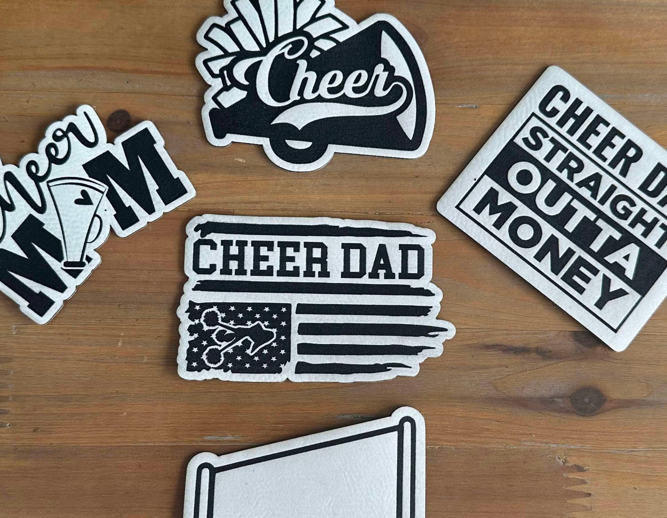 Cheer—-CHEER DAD FLAG | DM Designs Plus